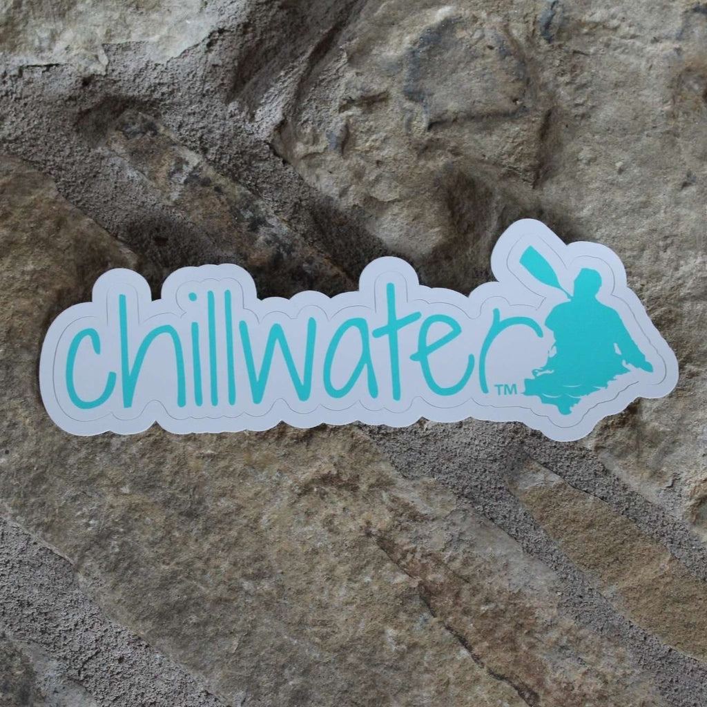 Classic Kayak Turquoise Sticker / Decal / Chillwater / Stillwater, OK ...