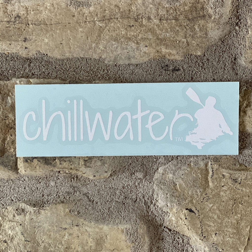 Classic Kayak Transfer Sticker / Decal / Chillwater / Stillwater, OK ...
